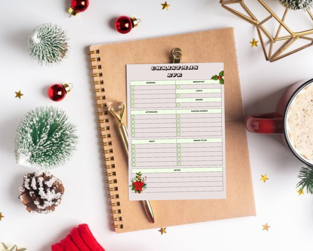 New Ultimate Christmas Planner, Holiday Organizer, Xmas Planning ...
