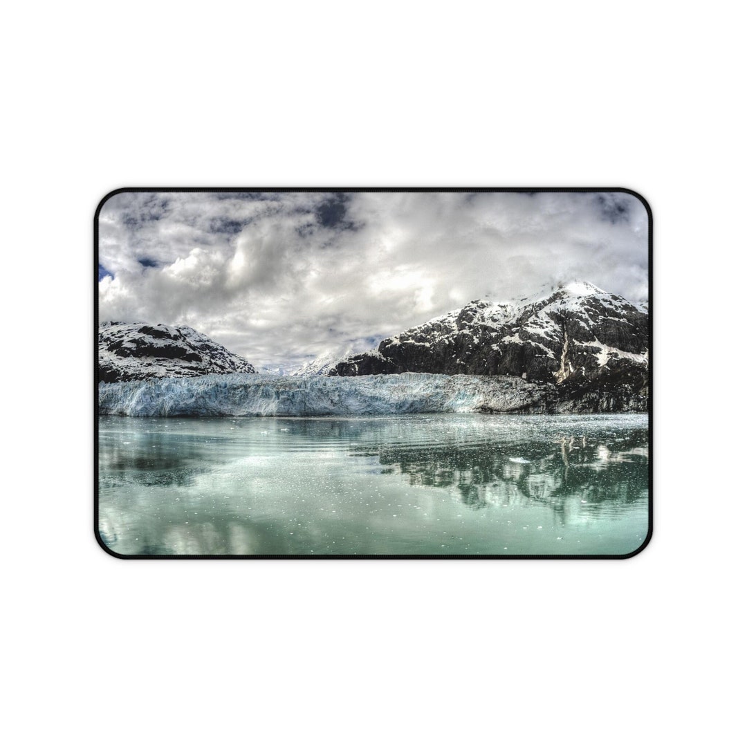 Desk Mat - Glacier Bay, Alaska, Alaska Desk Mat, Alaska Gift, Glacier ...