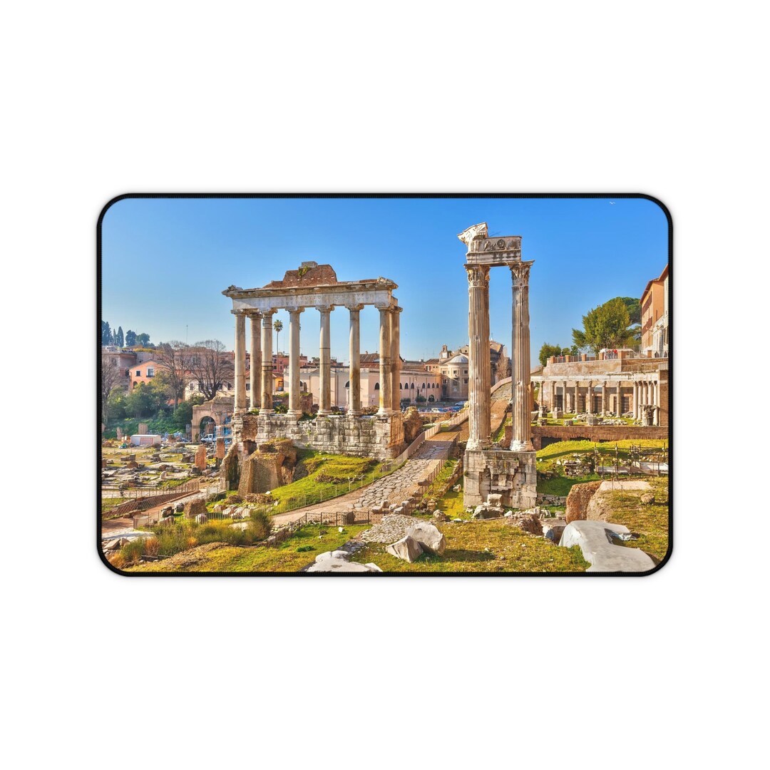 Desk Mat Roman Forum Ancient Rome Desk Mat Rome Desk Mat - Etsy