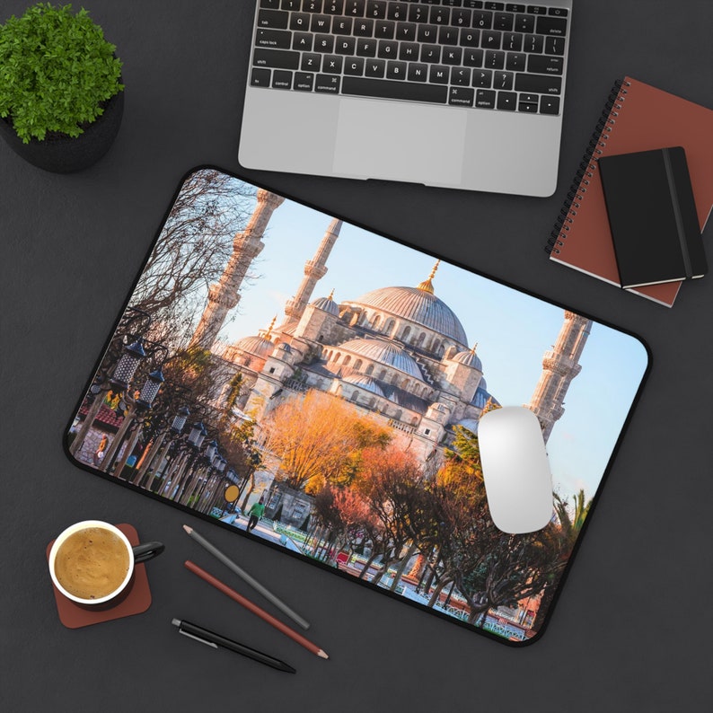 Desk Mat- Blue Mosque, Istanbul, Sultan Ahmed Mosque - Etsy