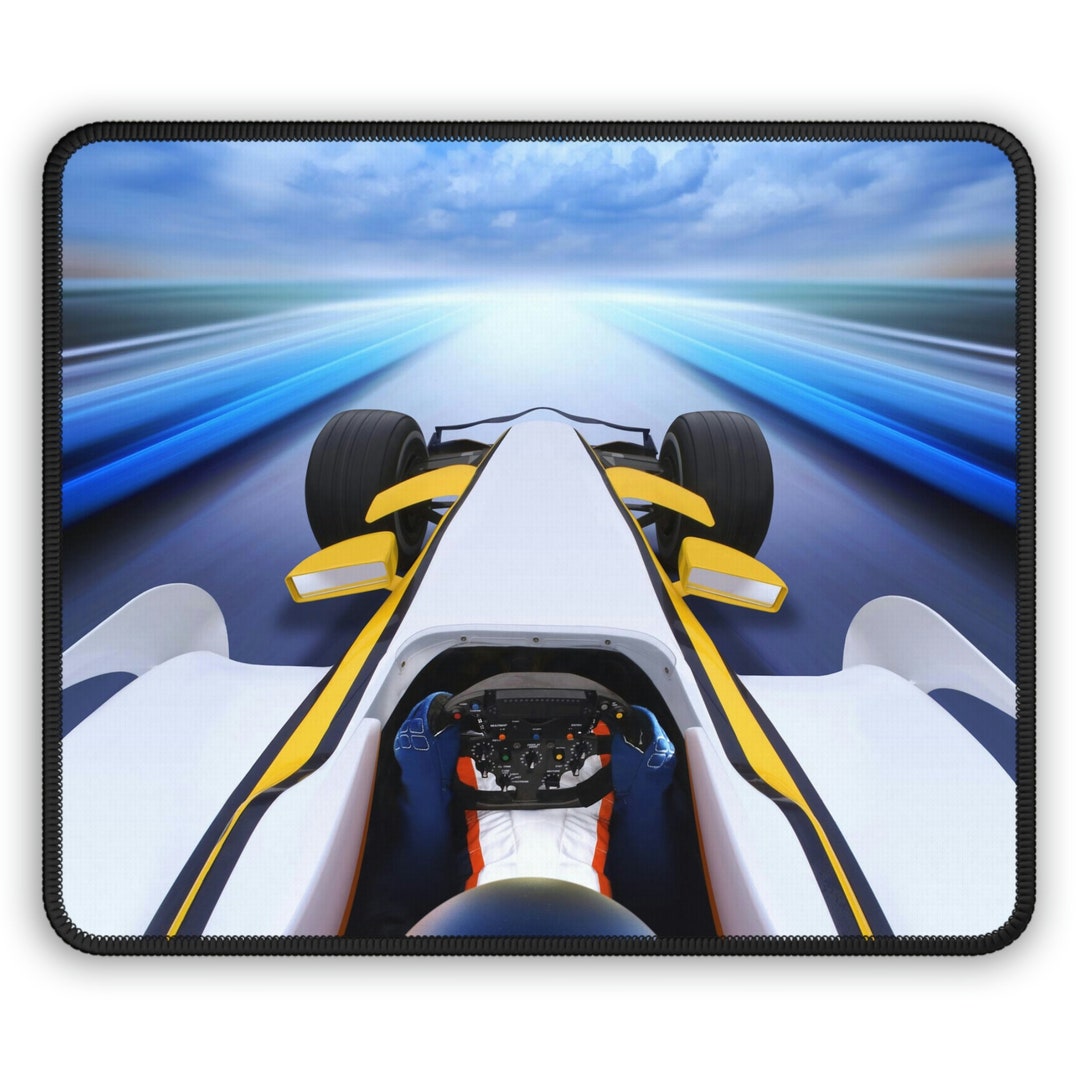 Race Car Mouse Pad, Futuristic Race Car Mouse Pad, Auto Racing Mouse ...
