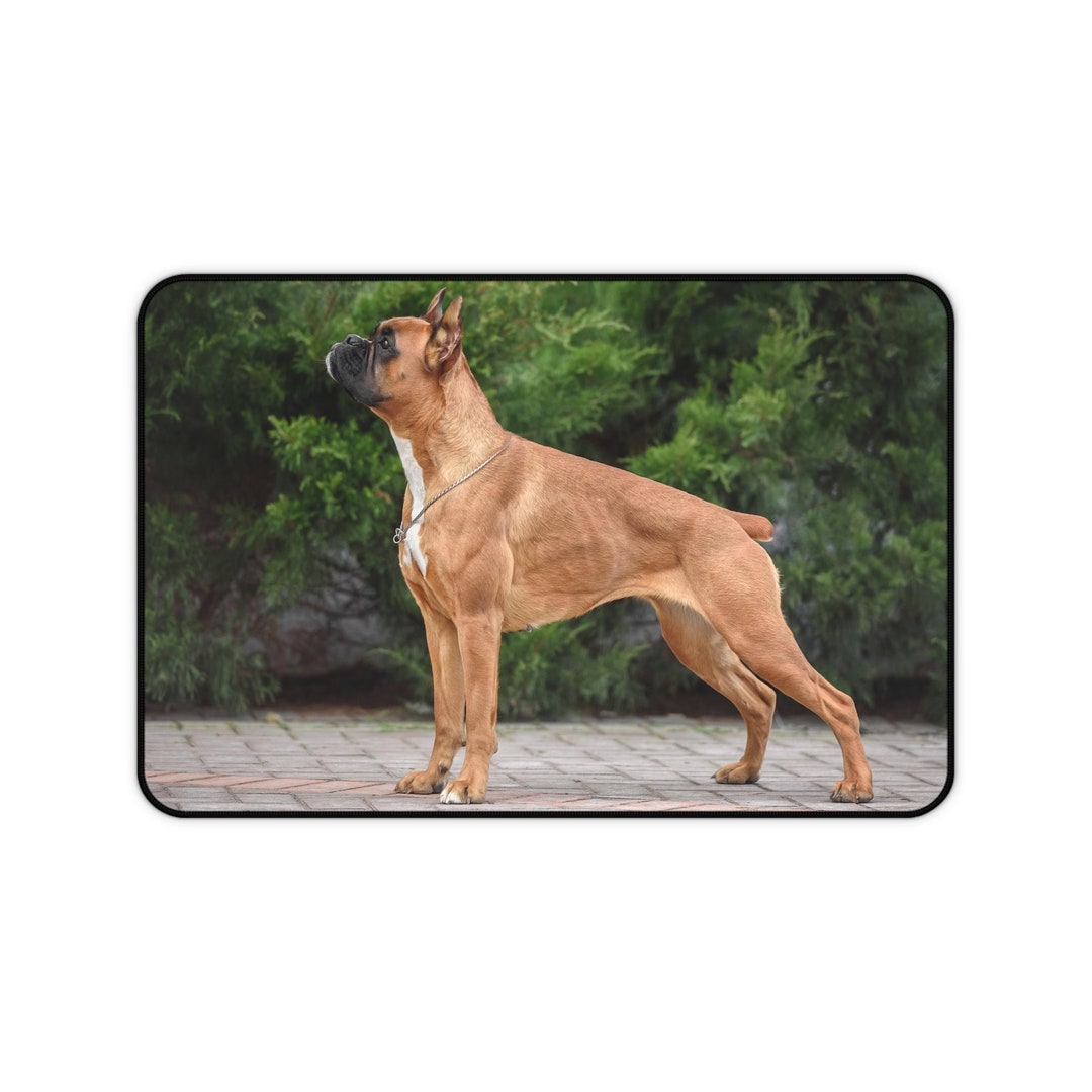 Desk Mat - German Boxer, German Boxer Desk Pad, German Boxer Gift ...