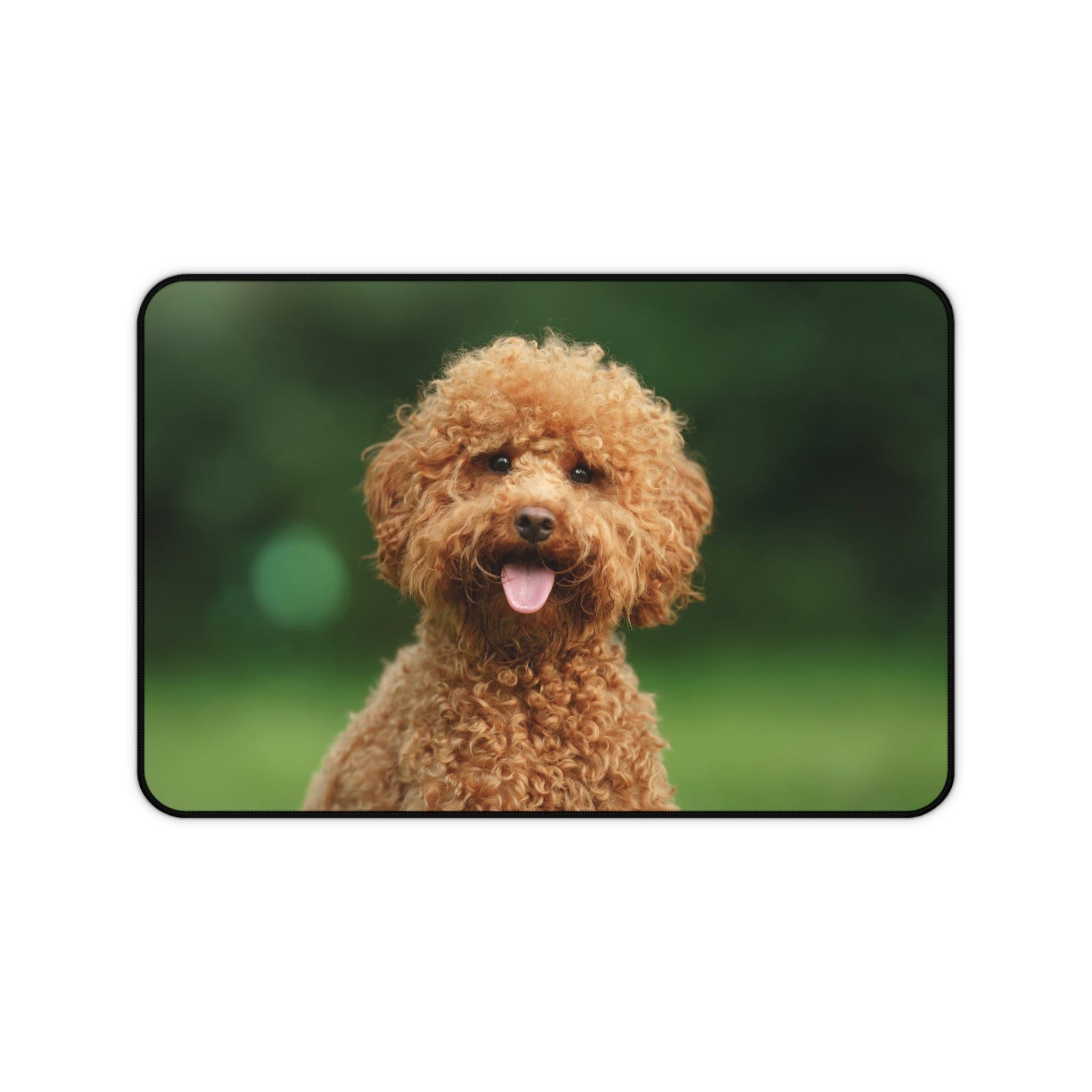 Desk Mat - Chocolate Miniature Poodle, Chocolate Poodle Desk Pad ...