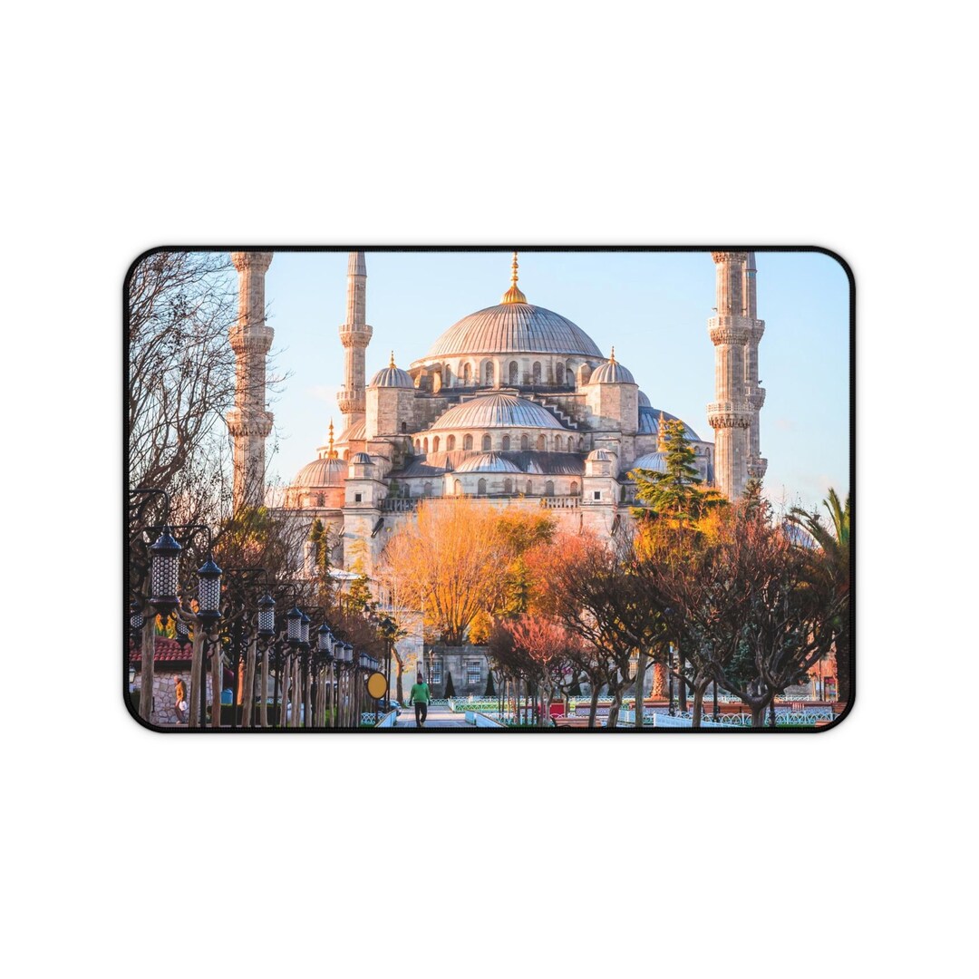 Desk Mat- Blue Mosque, Istanbul, Sultan Ahmed Mosque - Etsy