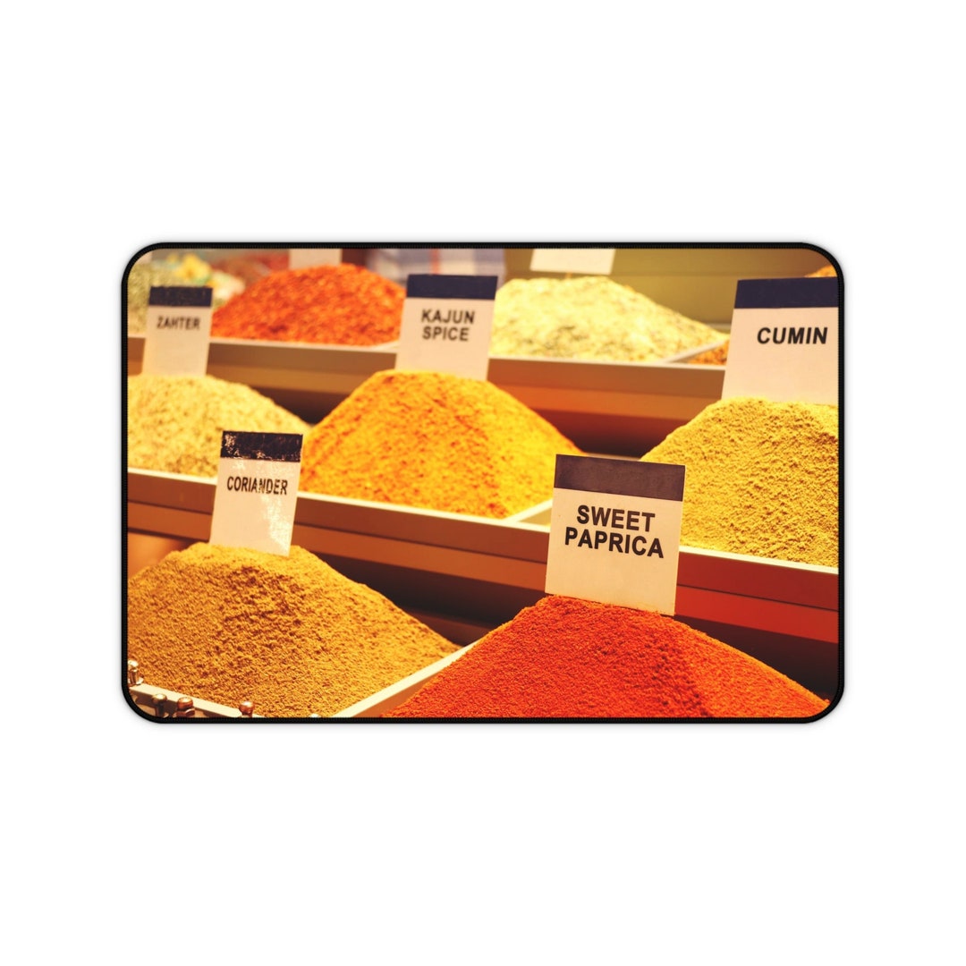 Desk Mat - Turkish Spice Market, Istanbul - Etsy