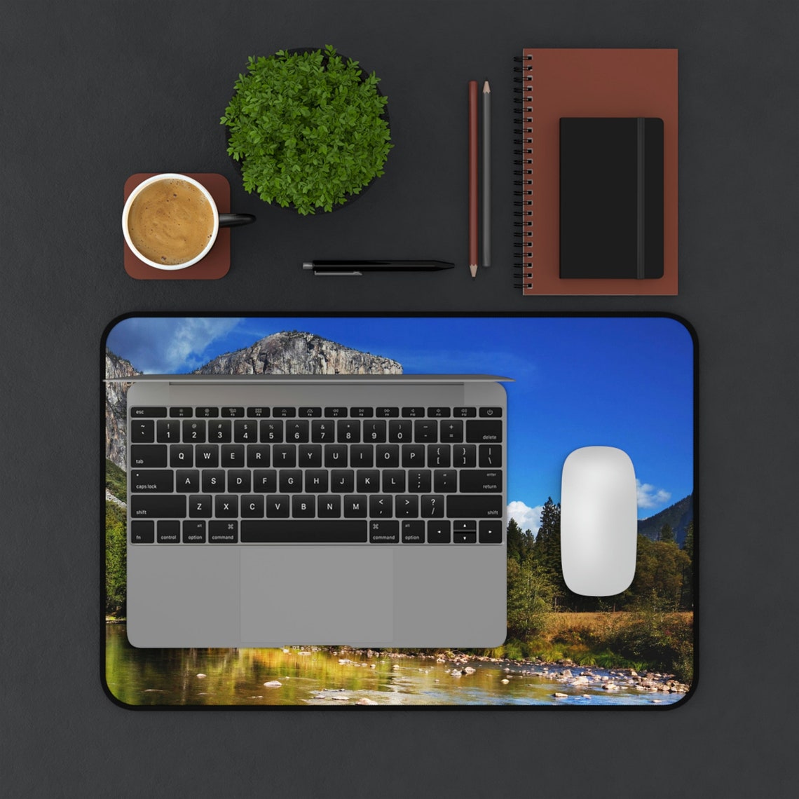 Yosemite National Park Desk Mat, Desk Pad of Yosemite National Park ...