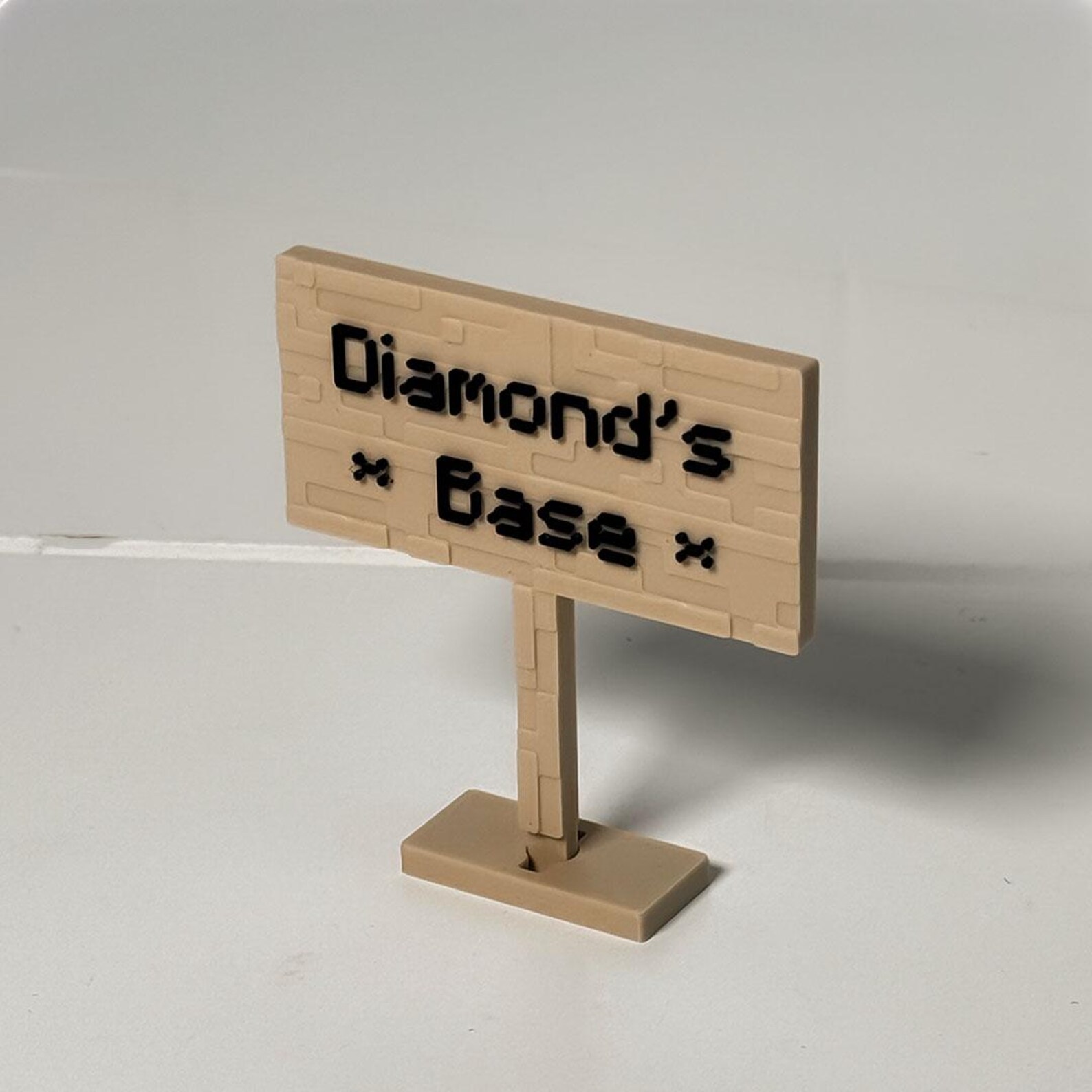 Personalized Wooden Sign From Mining Block Game for Fishtanks ...