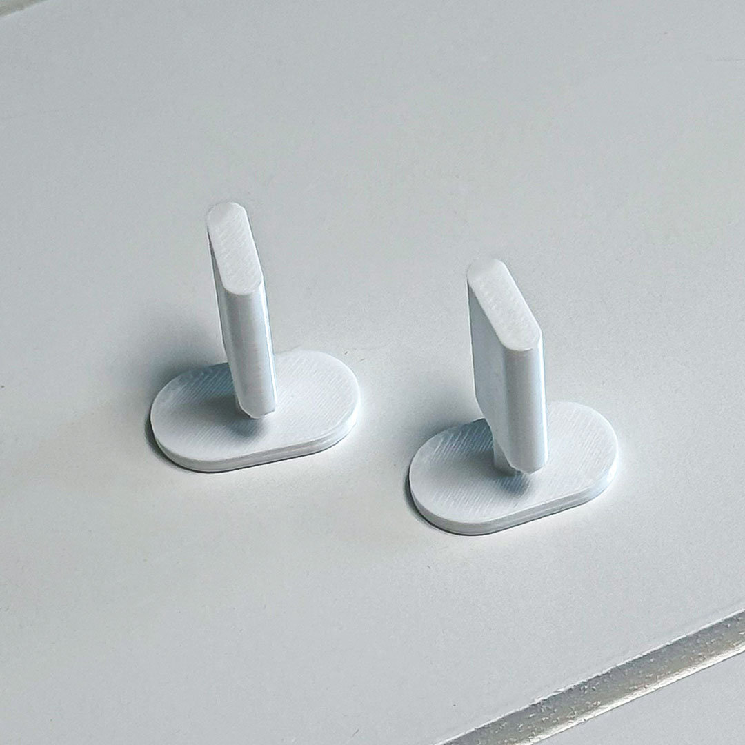 Sturdy Ikea Skadis Board Wall Spacers | Prevent Flexing & Shaking ...