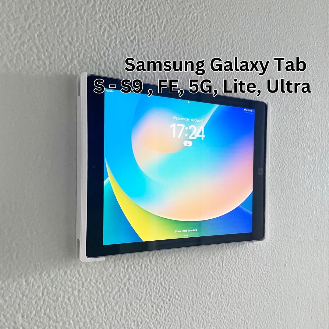 Sleek, Hidden Samsung Galaxy Tab Mount | Smart Home Hub Tablet Display ...