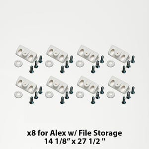 Ikea Alex Drawer Support Wedges 18, 10, 8 | Prevent Sagging | Easy ...