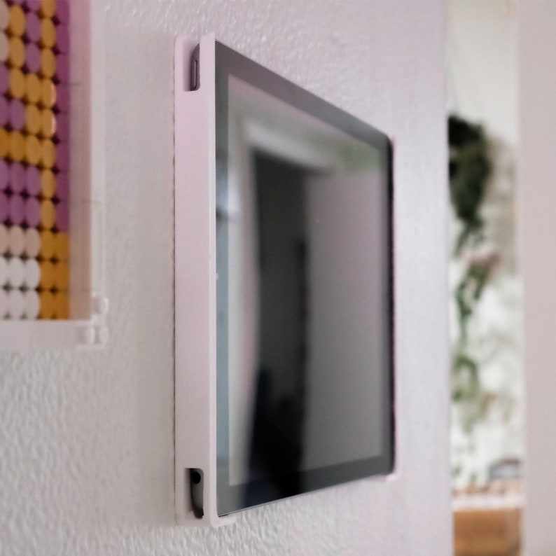 Sleek Custom Tablet Wall Mount (apple, Fire, Android, Google, Kindle ...