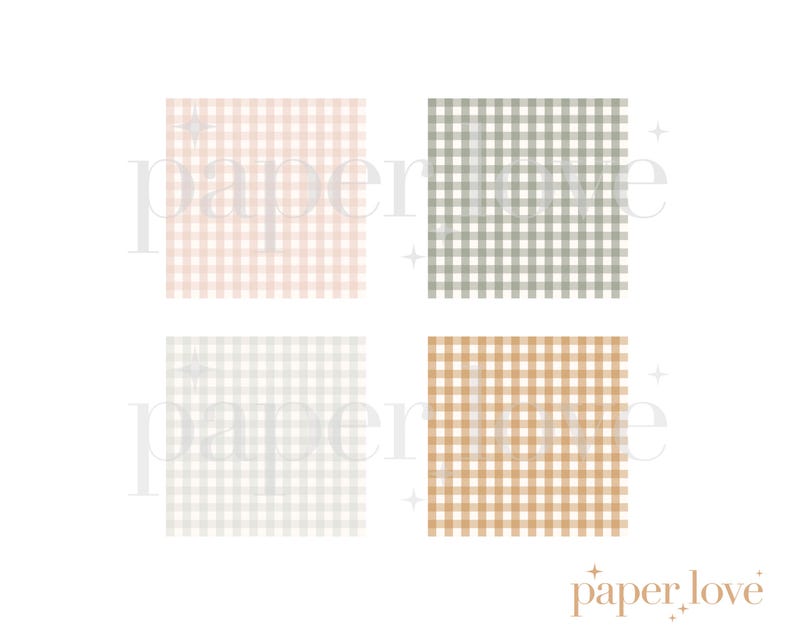 Boho Muted Gingham Seamless Pattern, Muted Boho Backgrounds, Printable ...