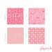 12 Valentine Hearts Seamless Digital Papers, Valentine's Day Scrapbook ...