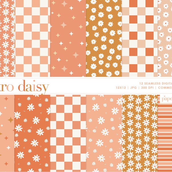 Retro Daisy - Etsy