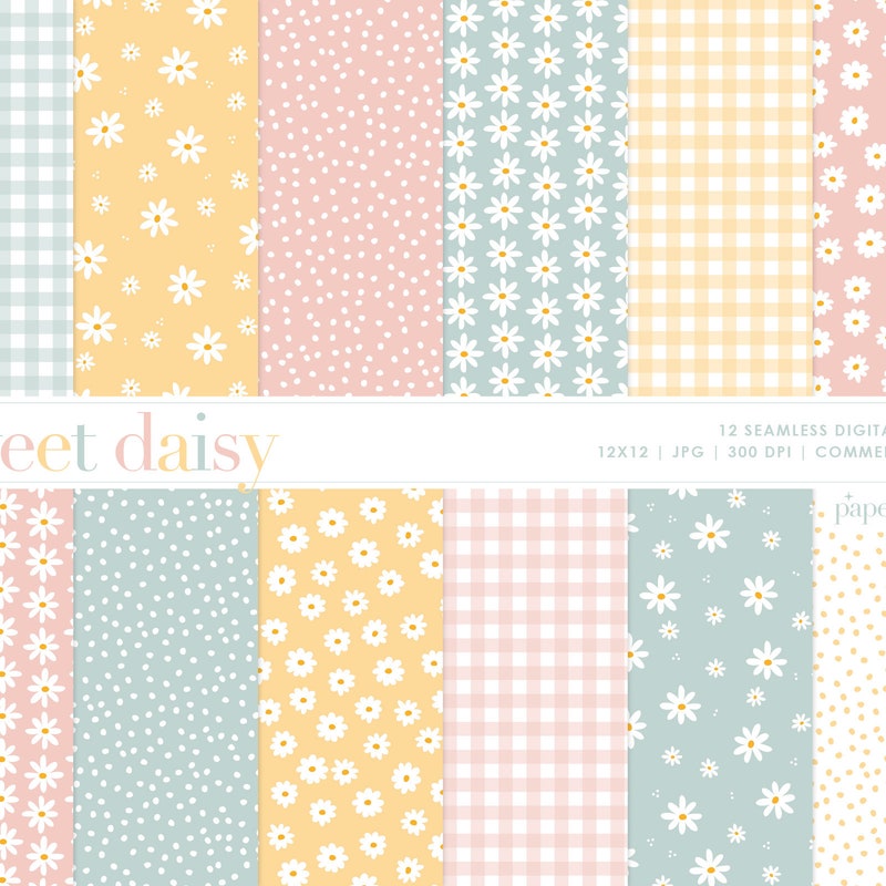 Daisy Wallpaper - Etsy