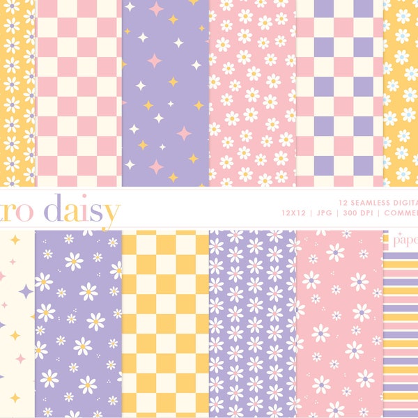 Retro Daisy - Etsy