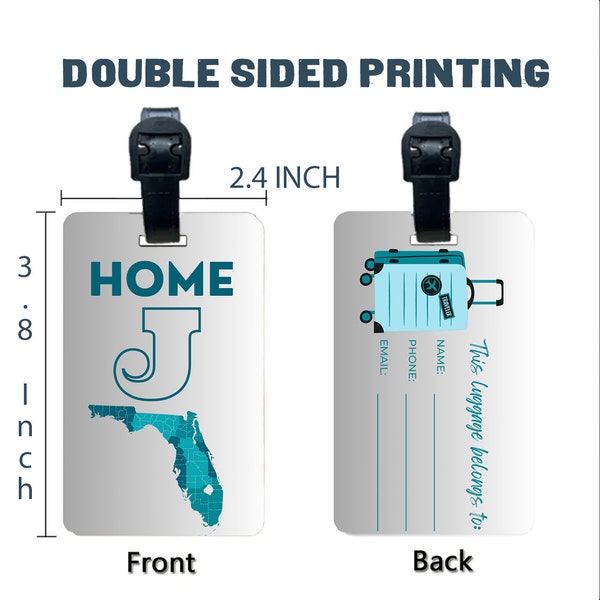 Florida Luggage Tags - Etsy