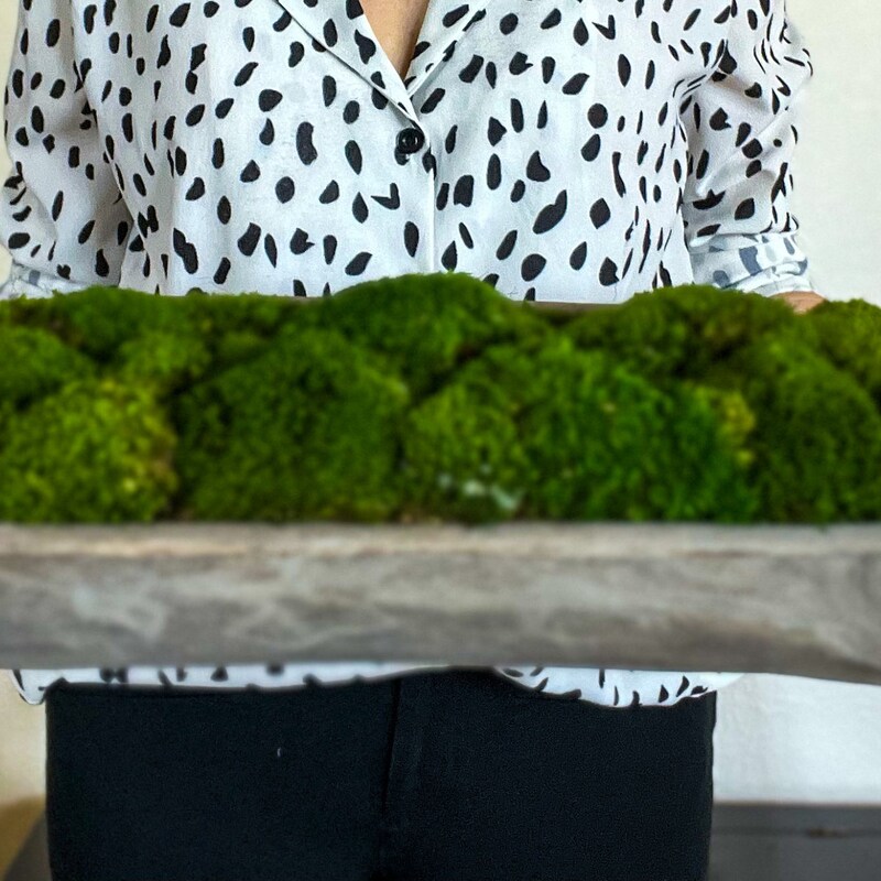 Moss Table Decor - Etsy