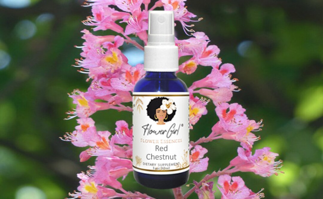 NEGATIVE WORRY -- Red Chestnut Flower Essence - Etsy
