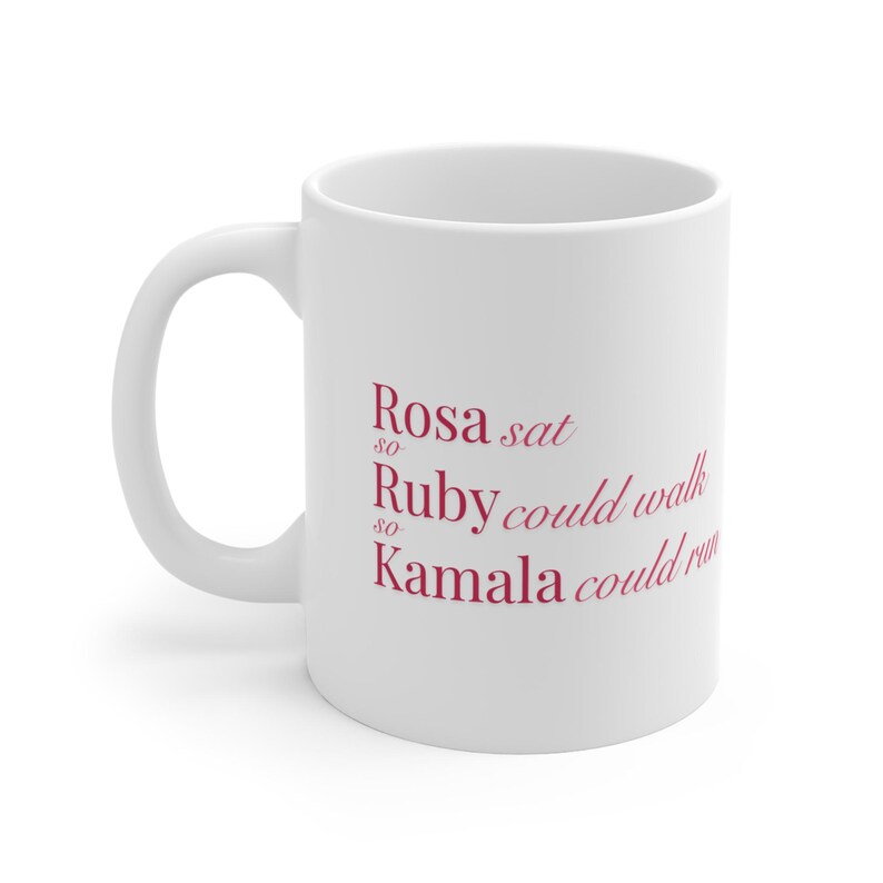 Taza Rosa Ruby Kamala, Kamala Harris 2024 - Etsy México