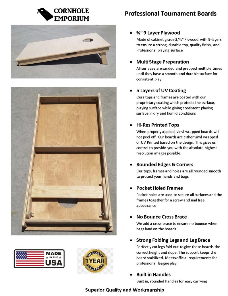 Personalized Football Field Tournament Style Custom Cornhole Board Set ...