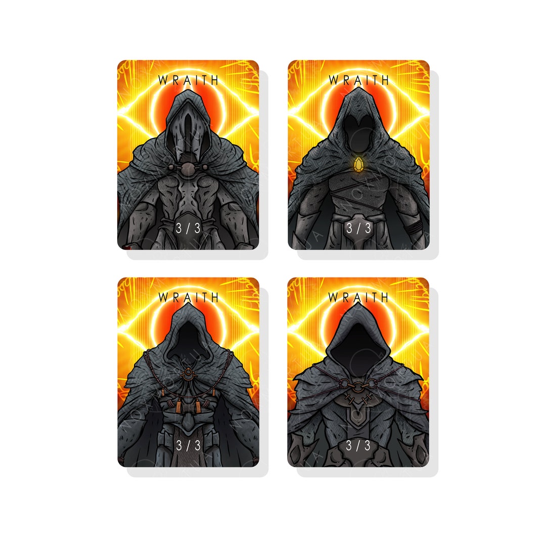 3/3 Wraith Token Bundle for Magic the Gathering - Etsy