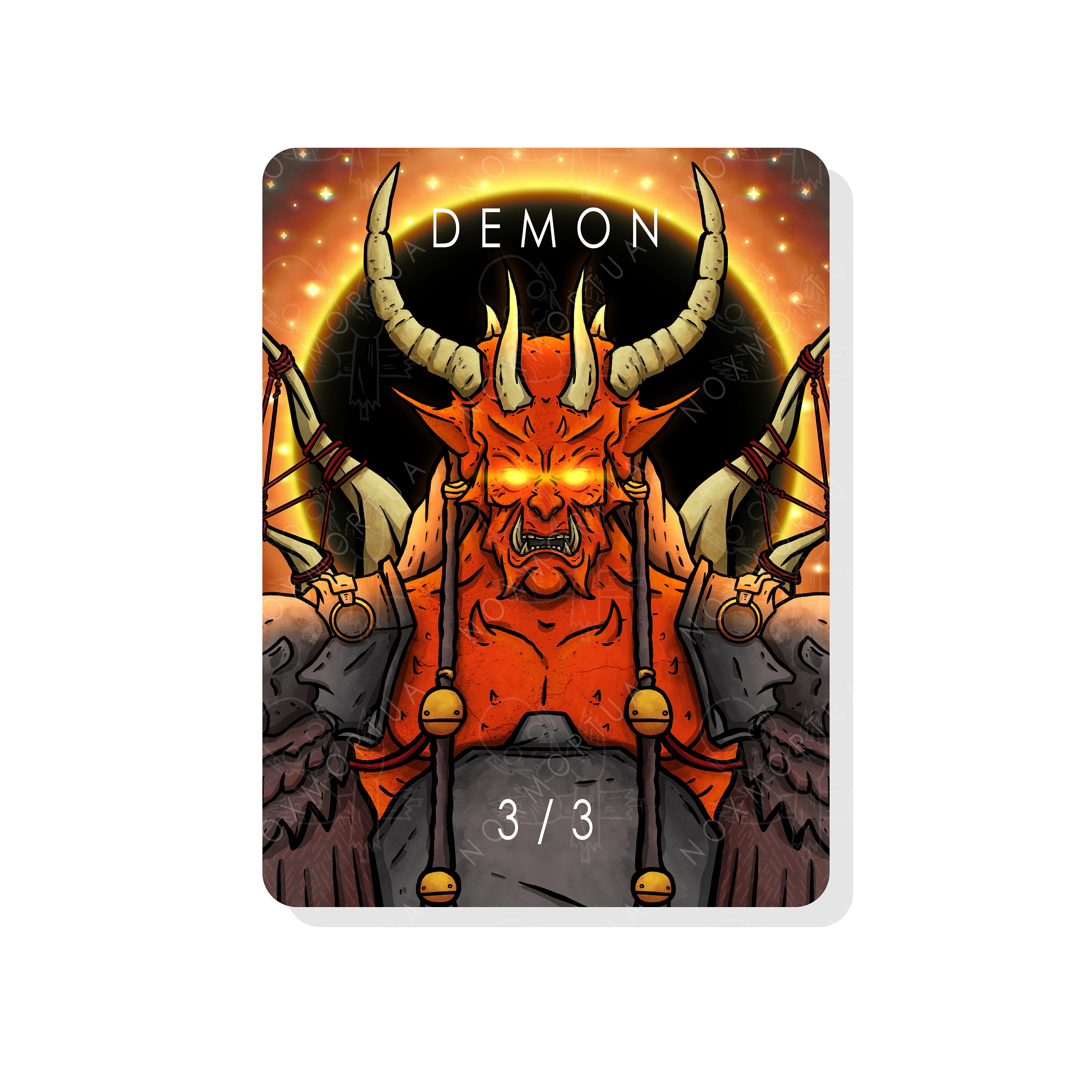 Desecration Demon Full Art