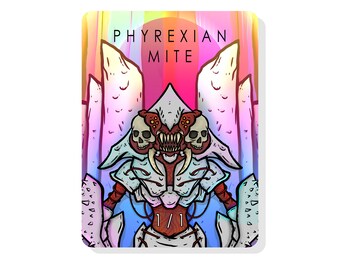 5 Phyrexian Mite Tokens for Magic the Gathering - Etsy