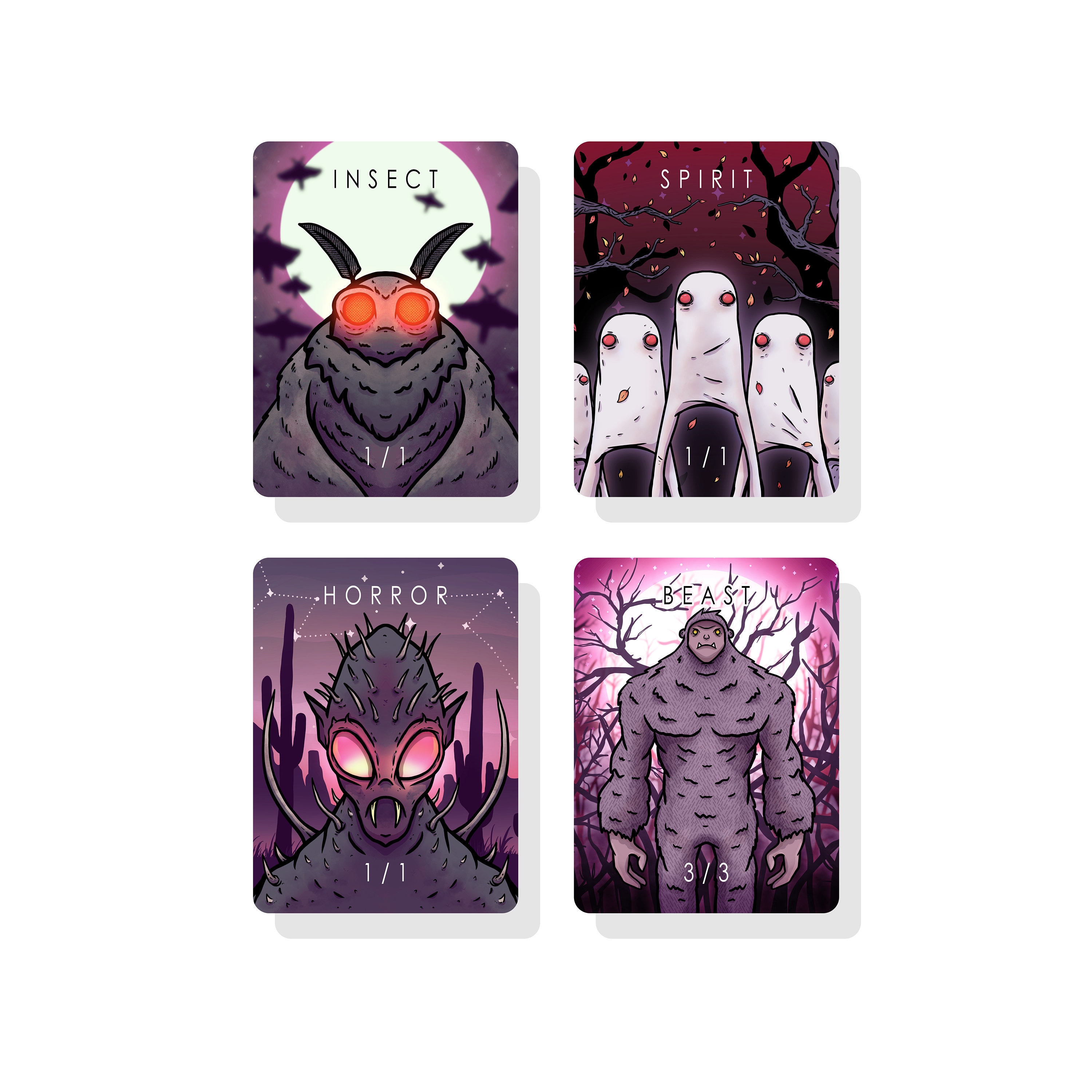 Cryptids Token Bundle for Magic the Gathering - Etsy