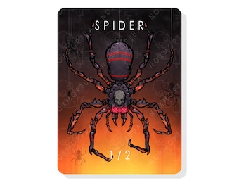 Spider Token Series 2 of Givememana's Tokens Magic the Gathering ...