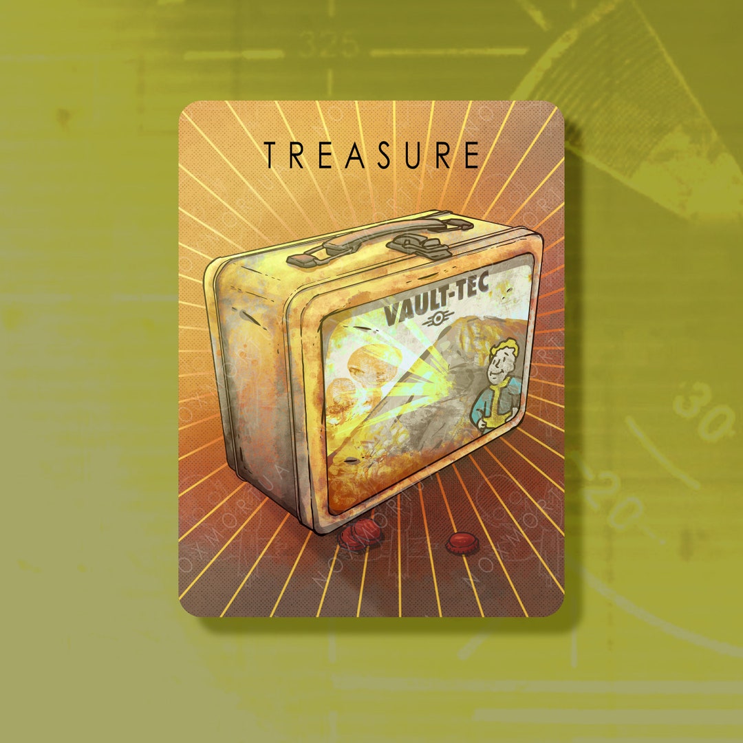 Fallout Lunchbox Treasure Token for Magic the Gathering - Etsy