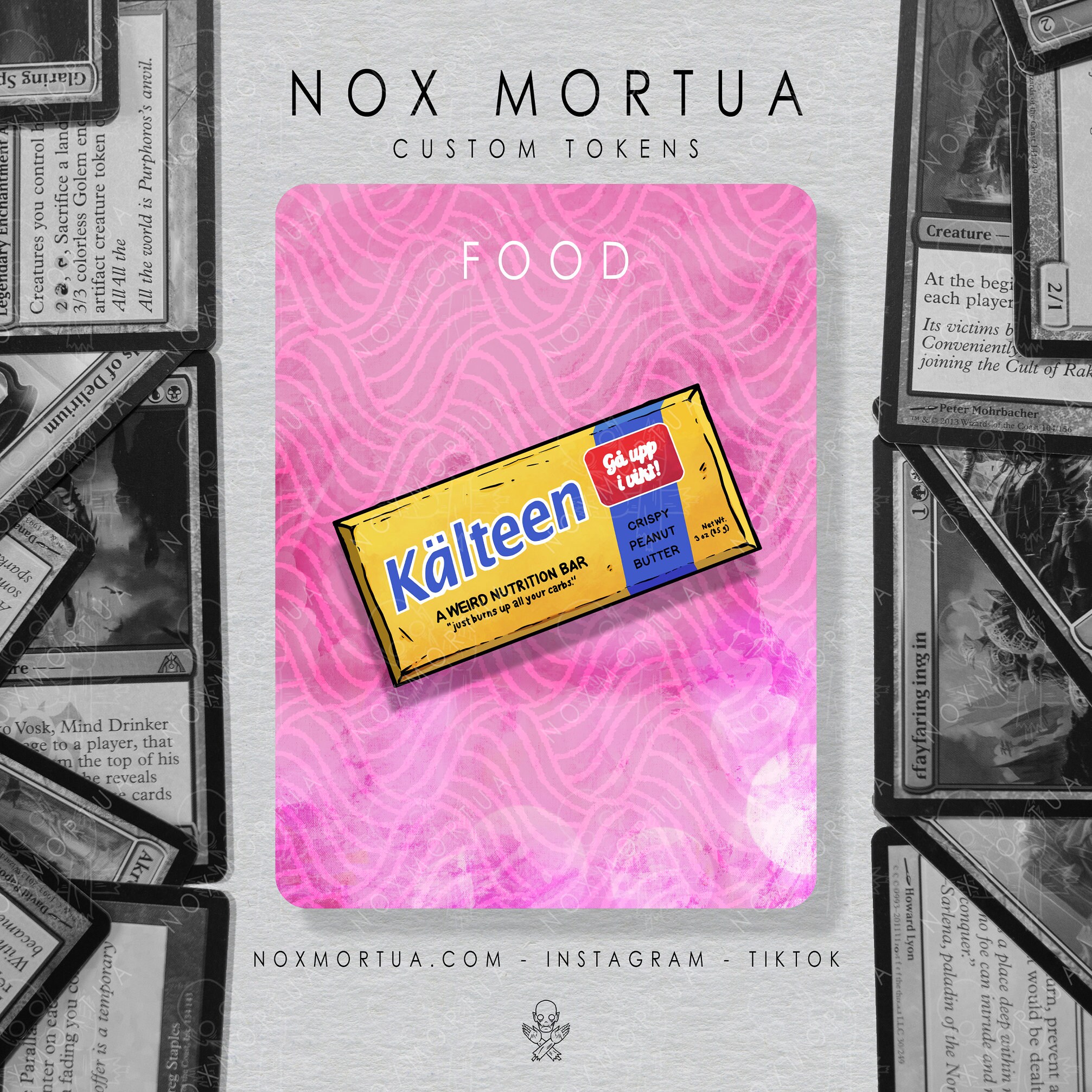 Kalteen Bar Food Token for Magic the Gathering - Etsy