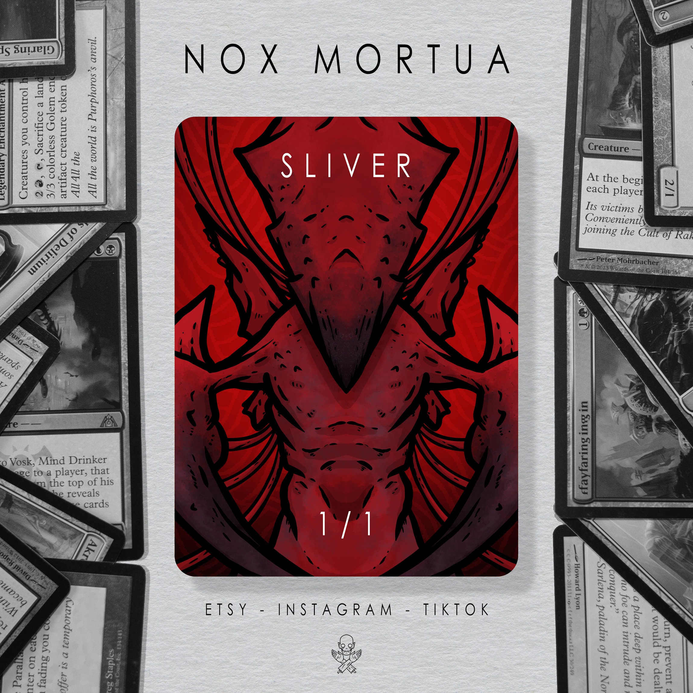 Sliver Token for Magic the Gathering - Etsy