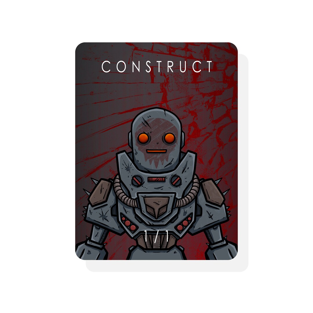 Construct Token for Magic the Gathering - Etsy