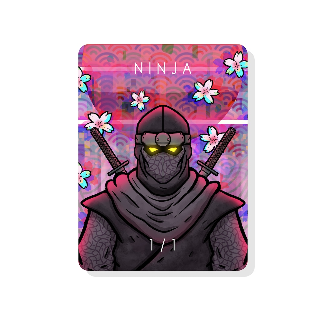 Ninja Token for Magic the Gathering - Etsy