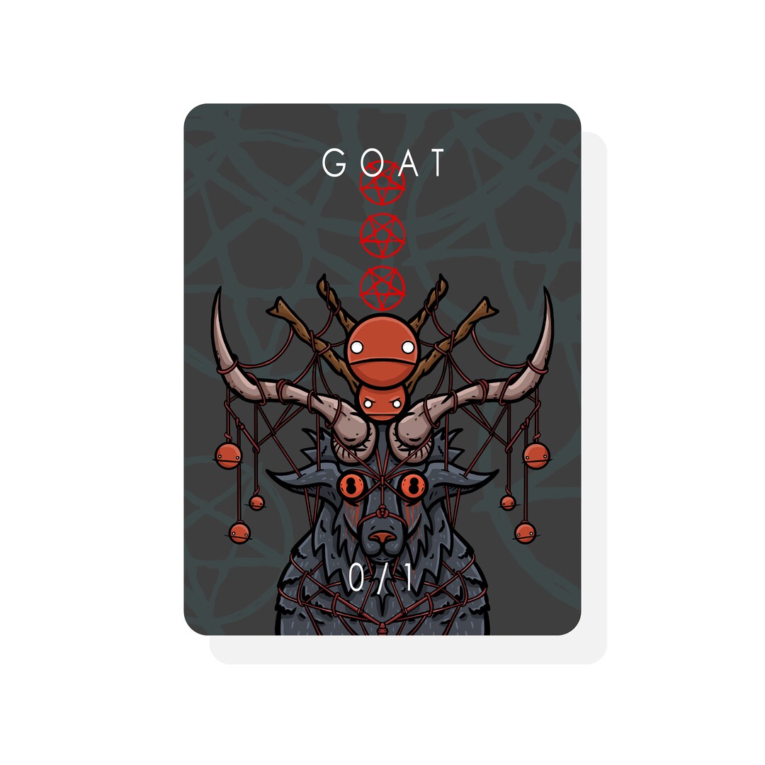 Goat Token for Magic the Gathering - Etsy