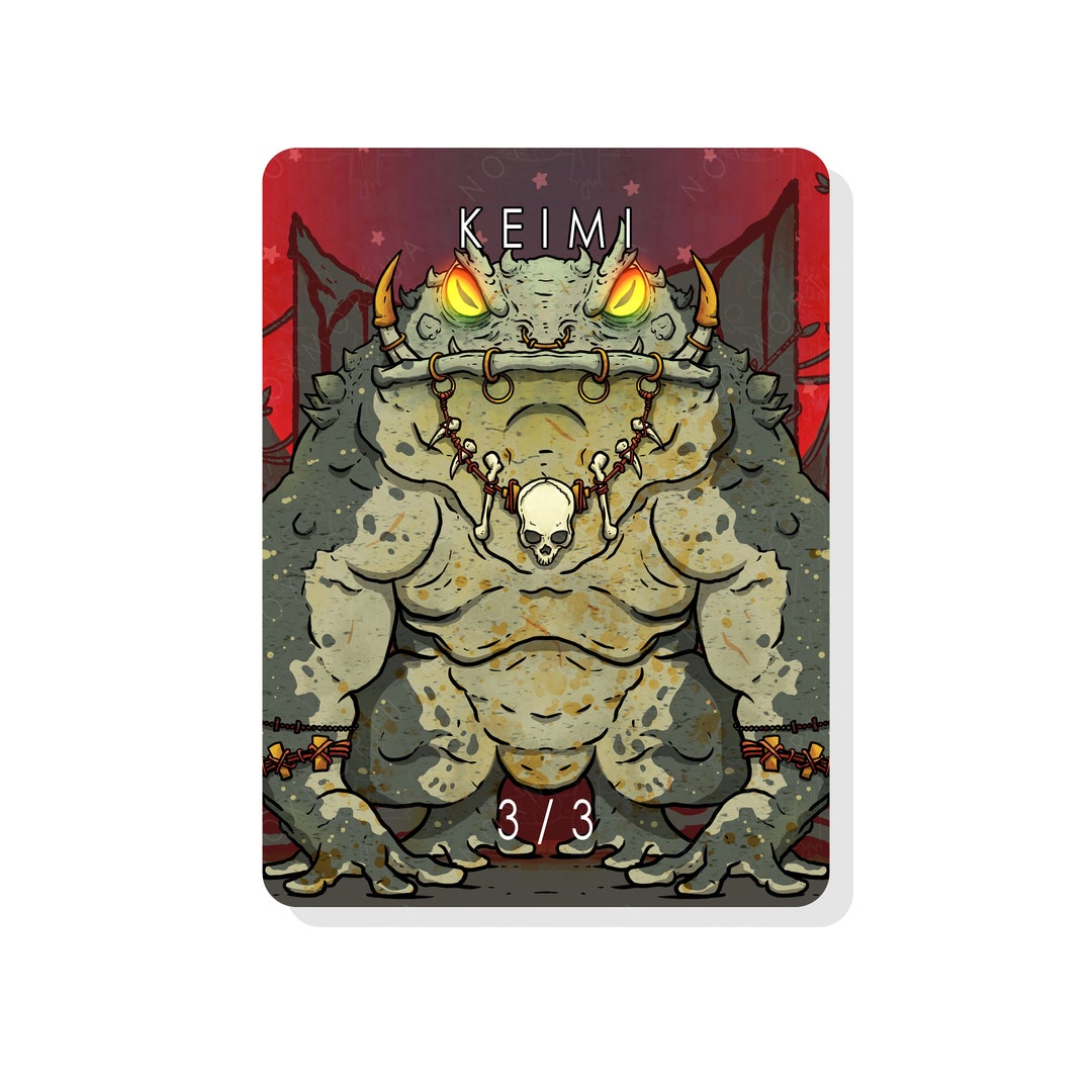 3/3 Keimi Token for Magic the Gathering - Etsy