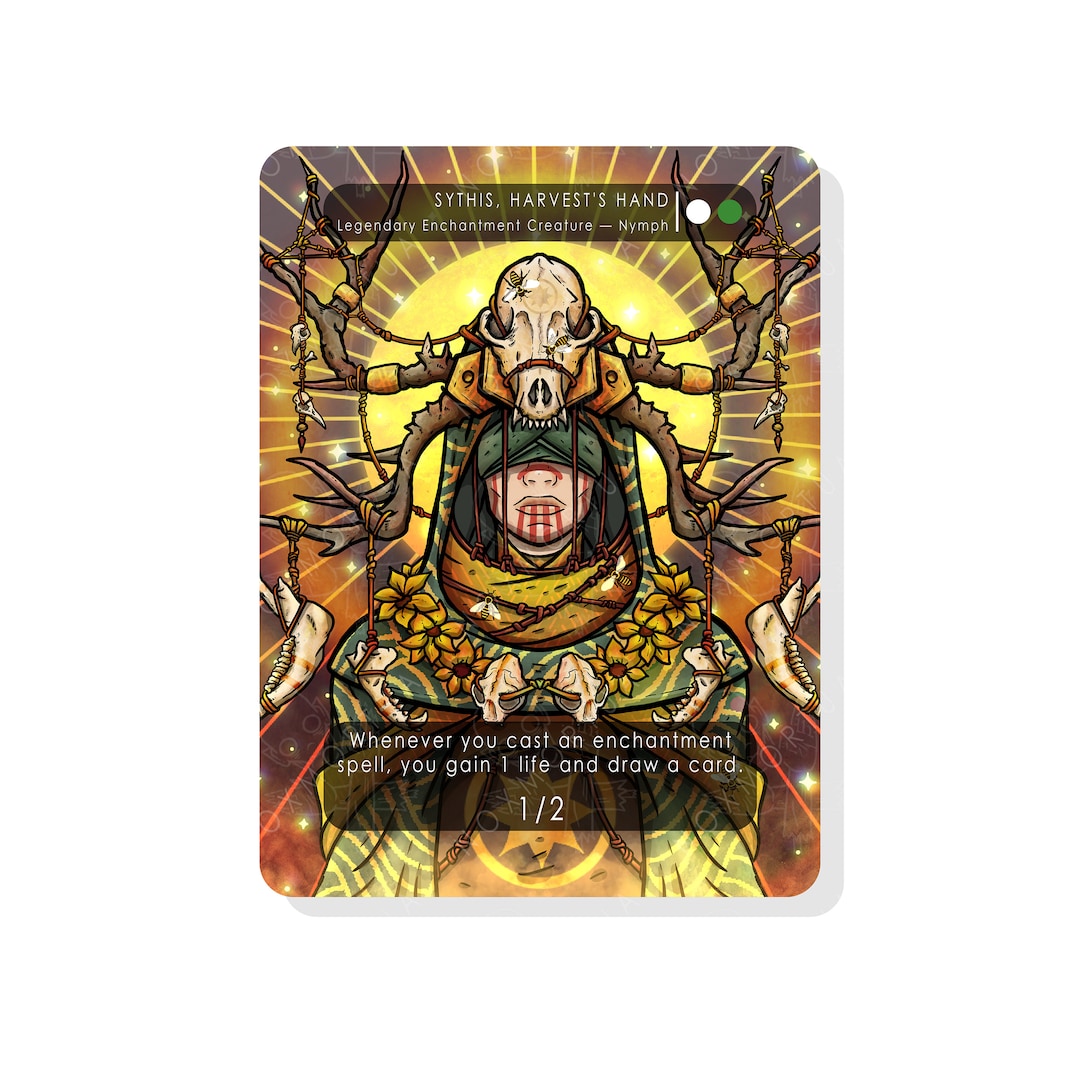 Sythis, Harvest's Hand Proxy for Magic the Gathering - Etsy