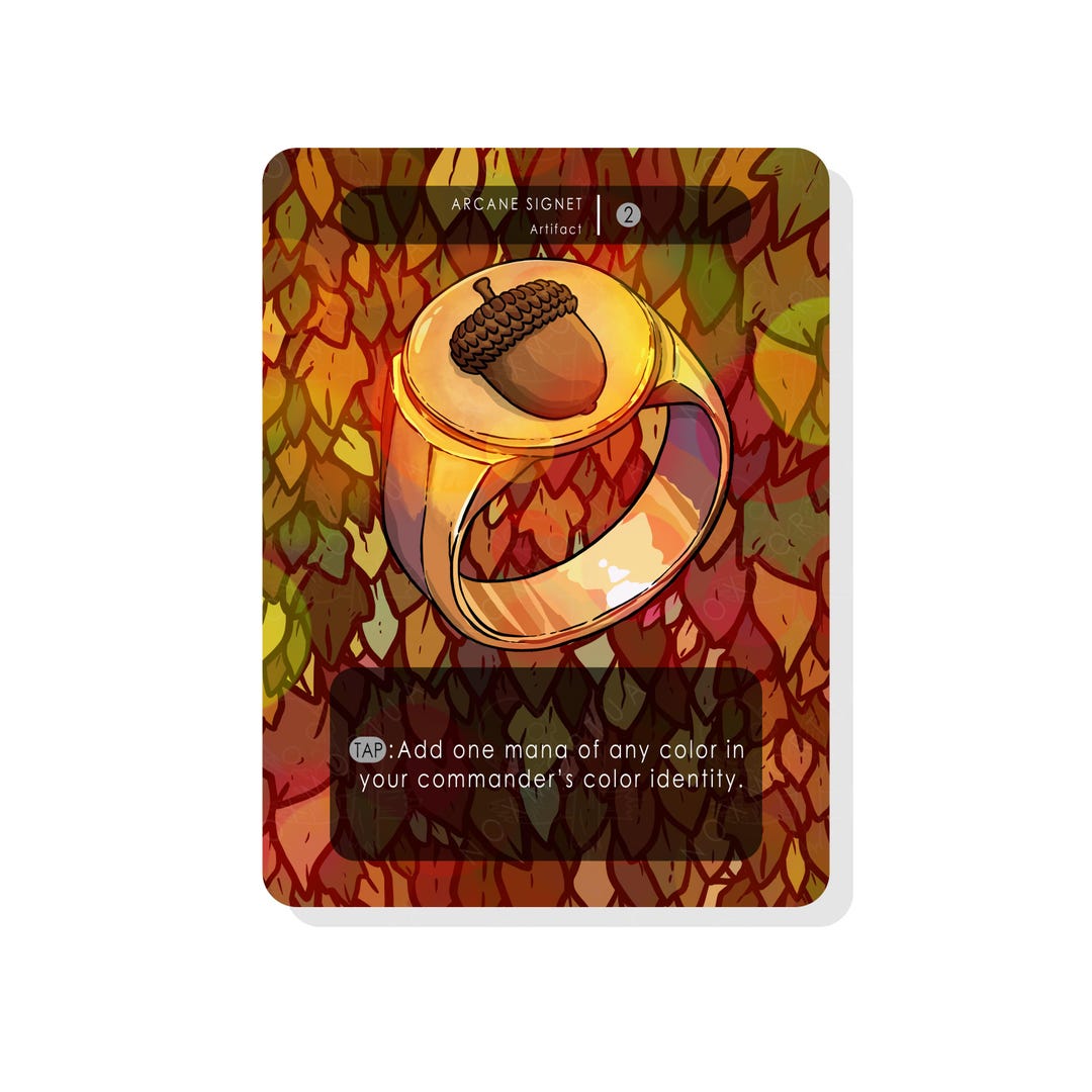 Arcane Signet for Magic the Gathering - Etsy