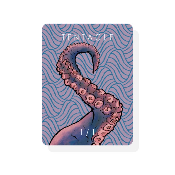 Tentacle Token Mtg - Etsy