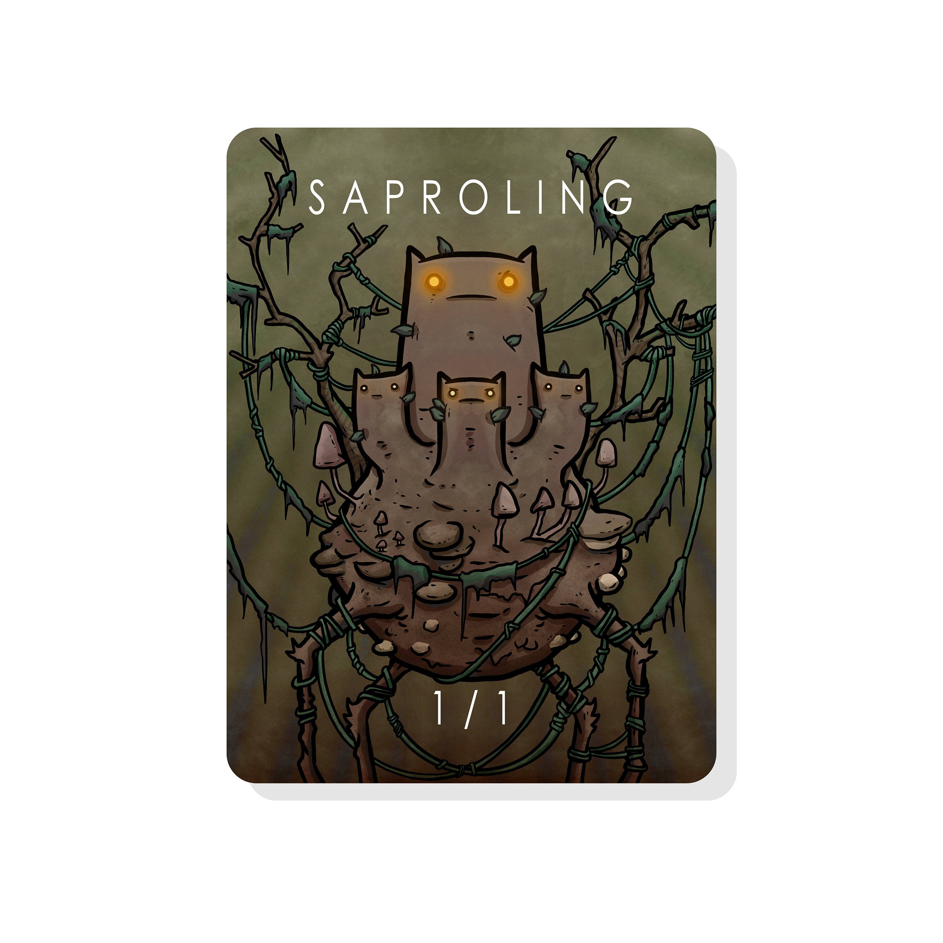 Saproling Token for Magic the Gathering - Etsy