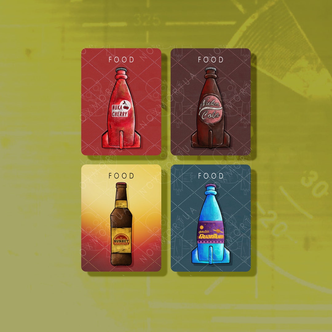 Fallout Nuka Cola Food Token for Magic the Gathering - Etsy