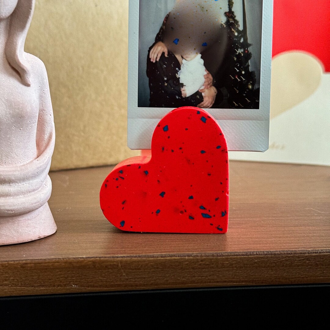 Picture Holder / Valentines Day Gift Idea/ Terrazzo Home Decor ...