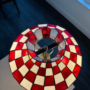 Vintage Pizza Hut Lamp -- Tiffany Style Desk Light -- BRAND NEW + Free ...