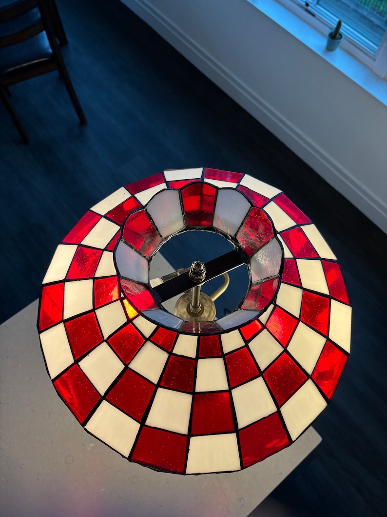 Vintage Pizza Hut Lamp -- Tiffany Style Desk Light -- BRAND NEW + Free ...