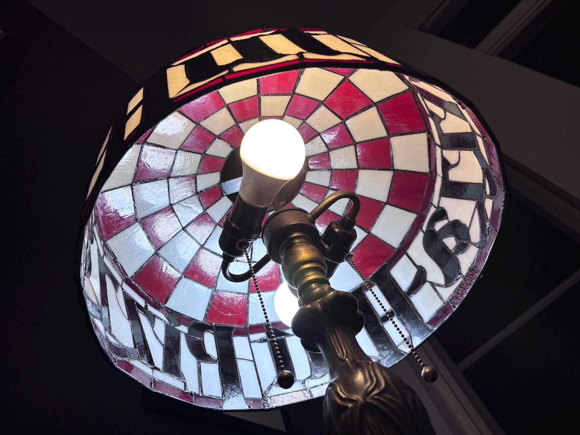 Vintage Pizza Hut Lamp -- Tiffany Style Desk Light -- BRAND NEW + Free ...