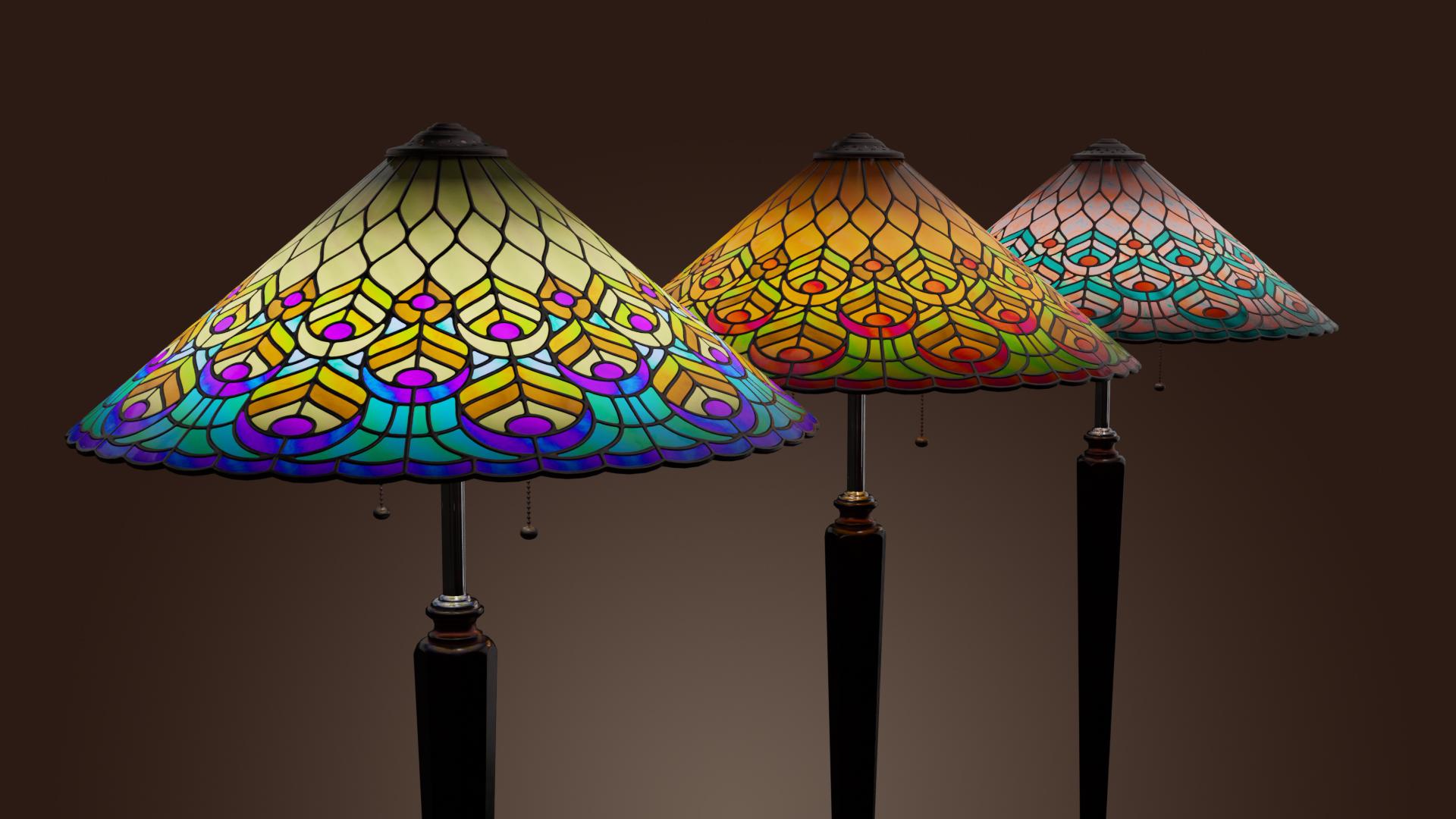 Create a Custom Stained Glass Lamp - Etsy
