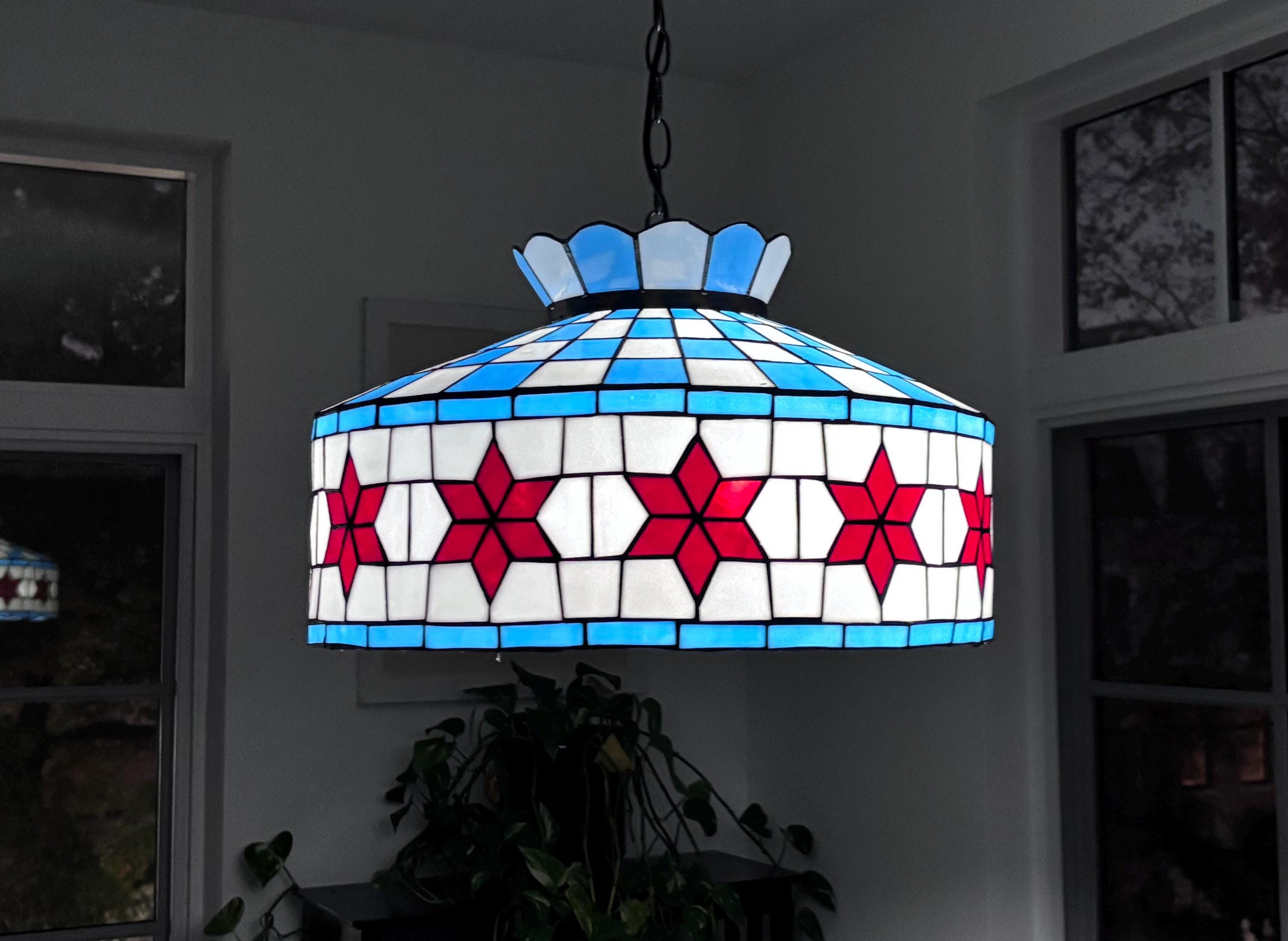 Create a Custom Stained Glass Lamp - Etsy
