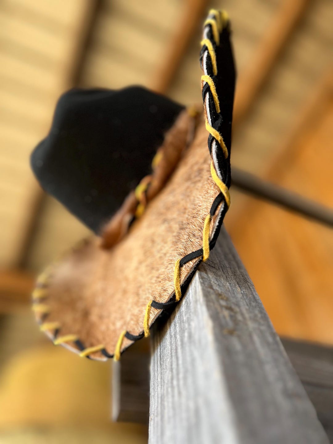 The Bumblebee Cowboy Hat Brindle - Etsy