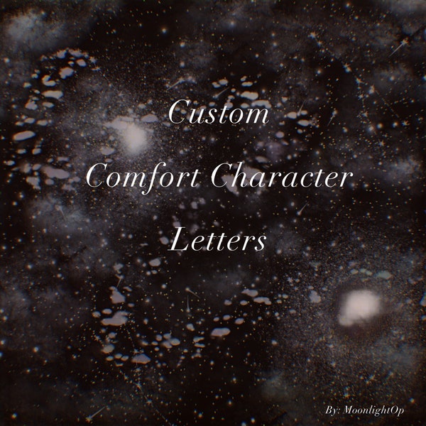 Character Letters - Etsy